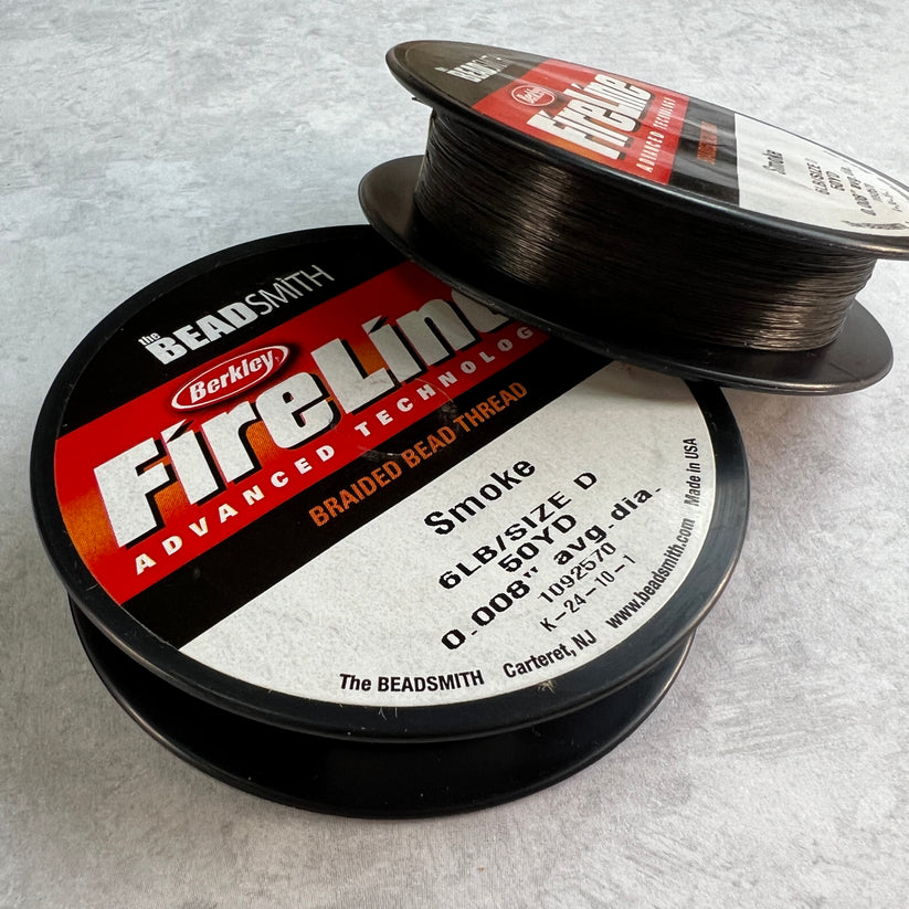 Fireline 6Lb Spool 50 Yards (.008 diameter) - choose color – Bead Me A ...
