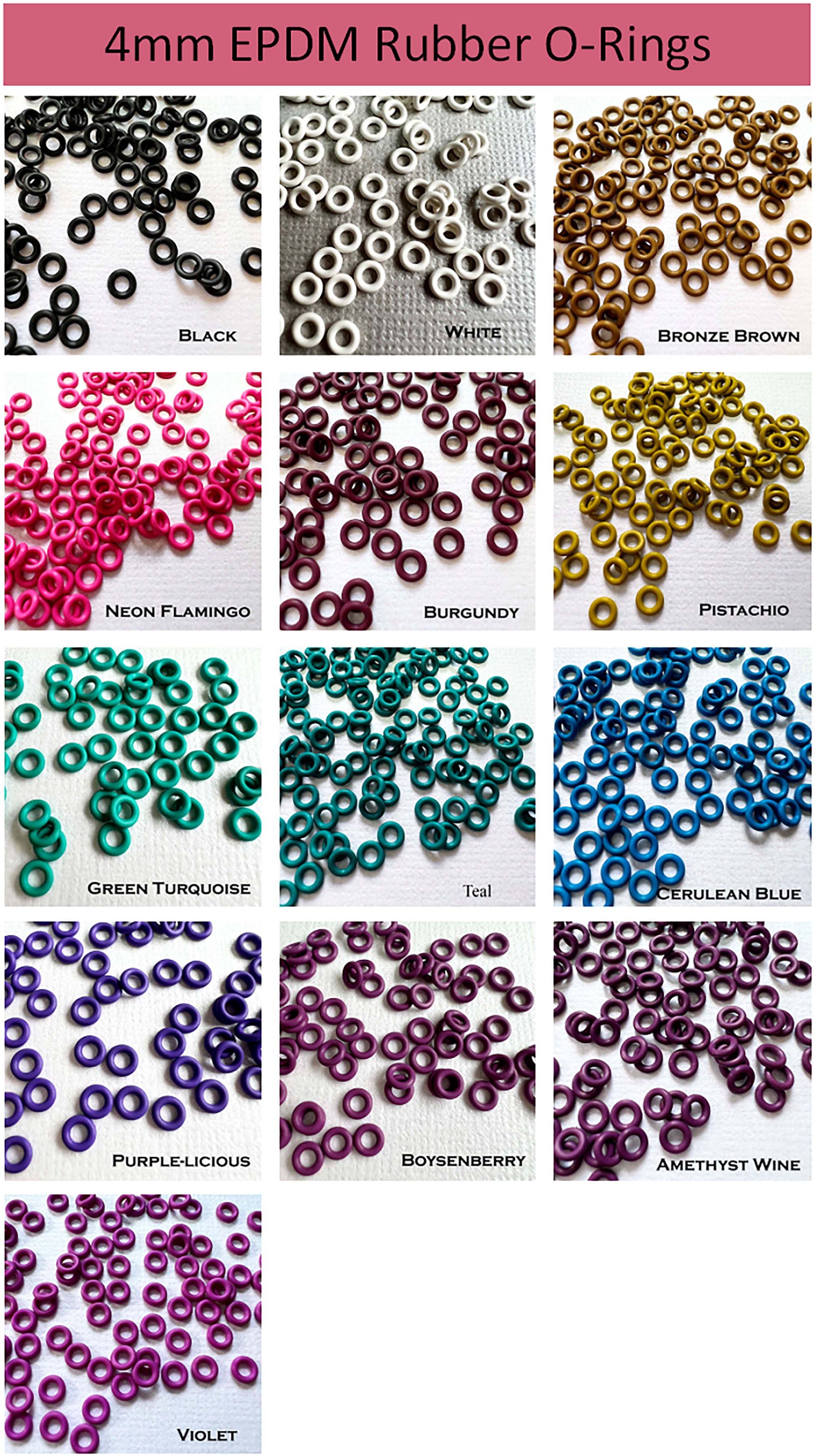 Rubber O-Rings – Bead Me A Story