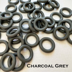 10mm Rubber O-Rings (ID: 6mm) - choose color & quantity – Bead Me A Story