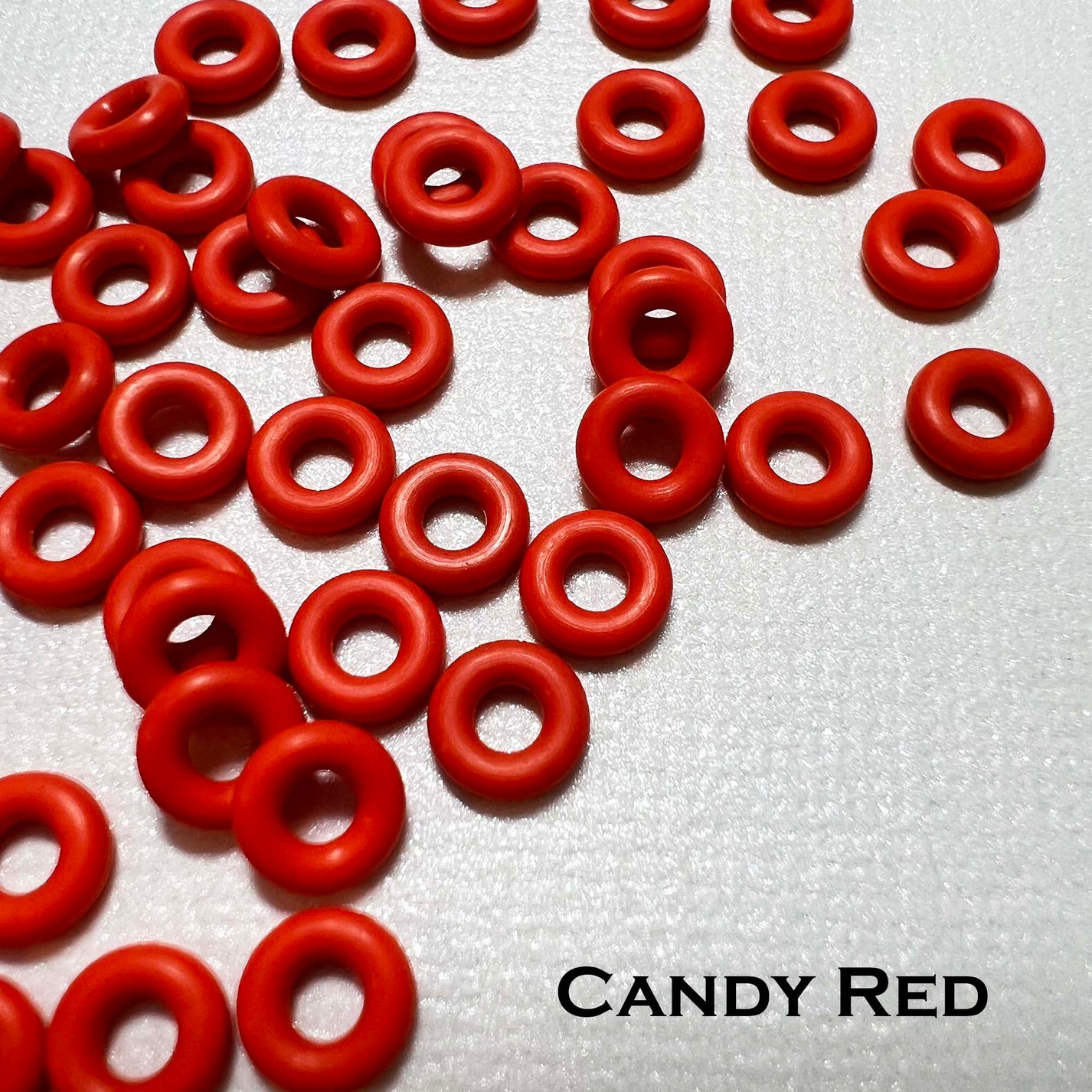 6mm Rubber O-Rings (ID: 2.6mm) - choose color & quantity – Bead Me A Story