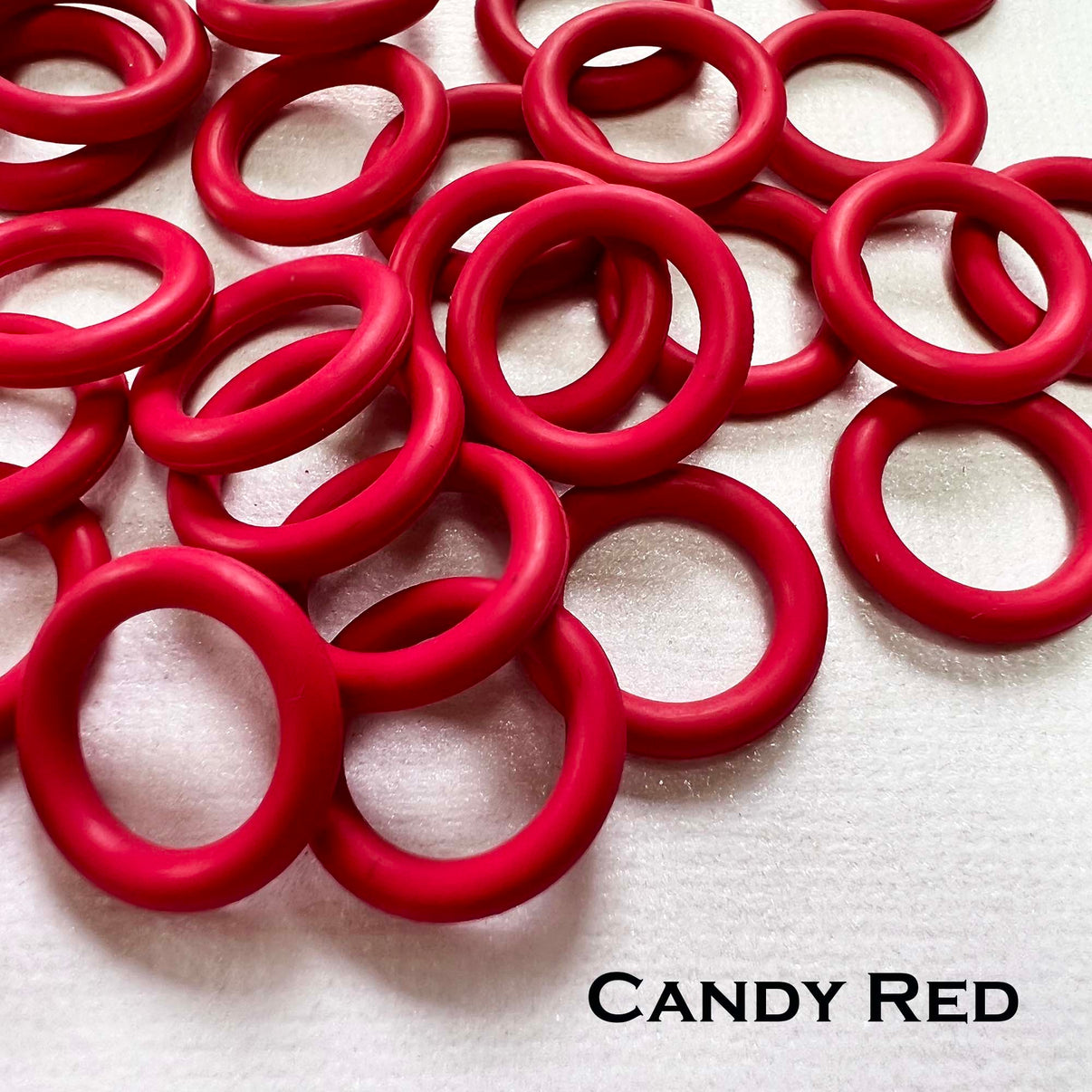 15mm Rubber O-Rings (ID: 10mm) - choose color & quantity – Bead Me A Story