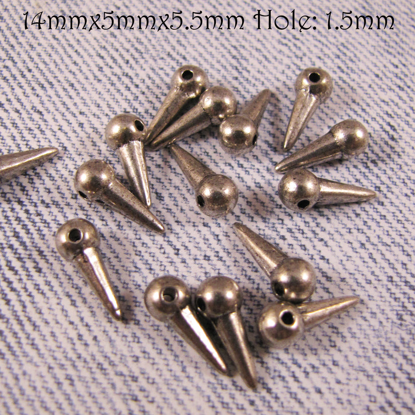 Metal Components - Spikes & Triangles – Bead Me A Story