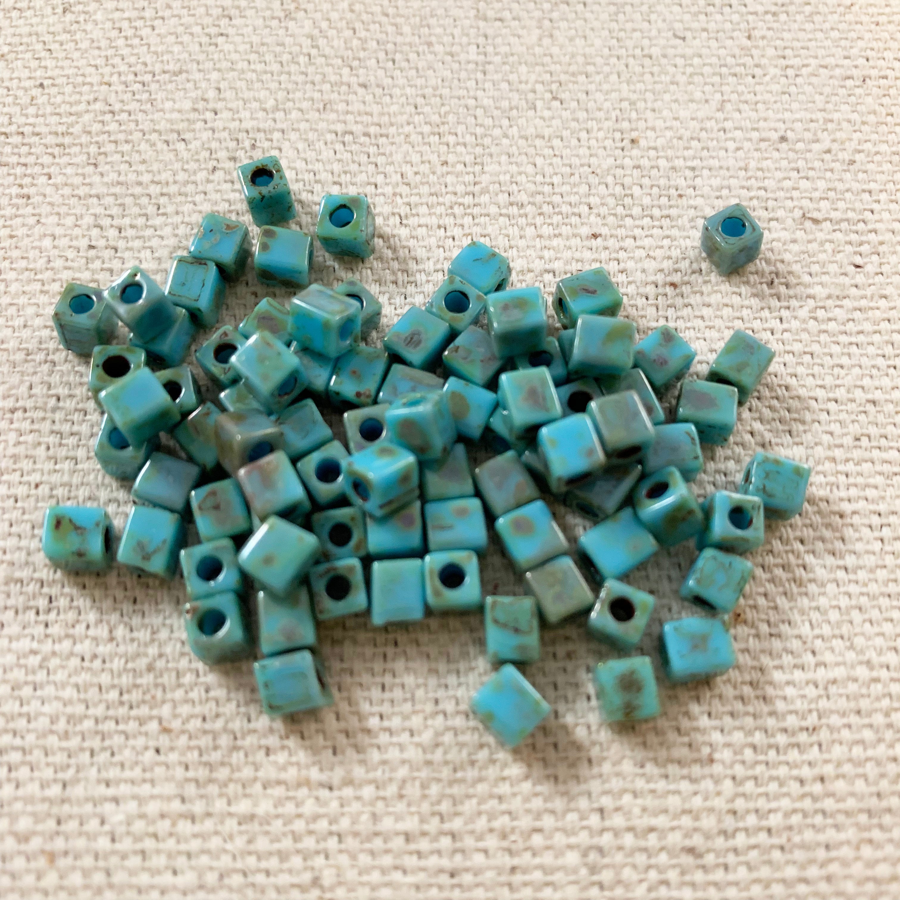 Miyuki Cube Beads 4mm – Bead Me A Story